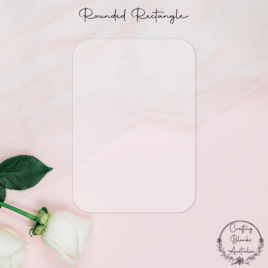 Rounded Rectangle Shapes – Crafting Blanks Australia