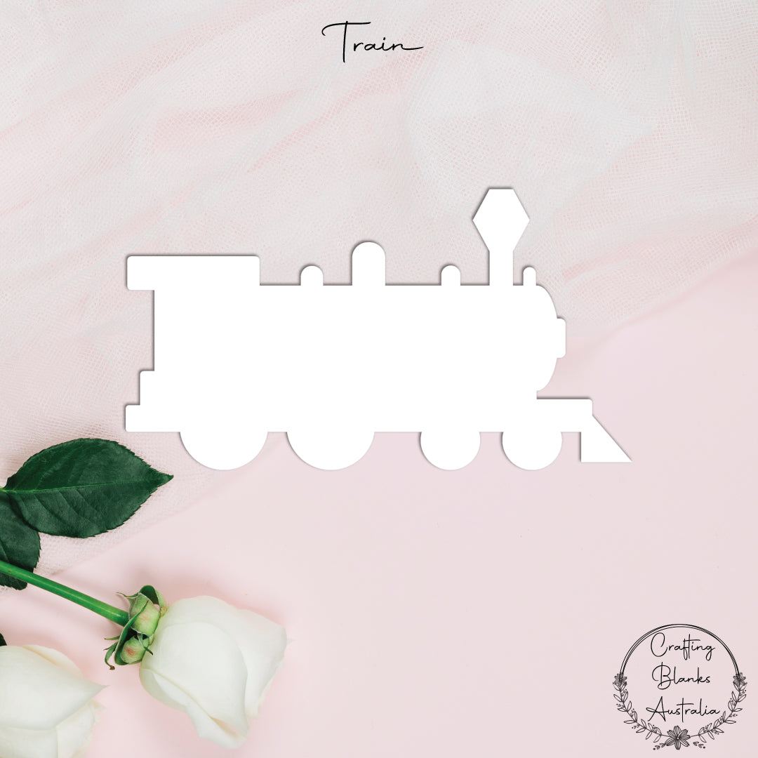 Train Shapes – Crafting Blanks Australia