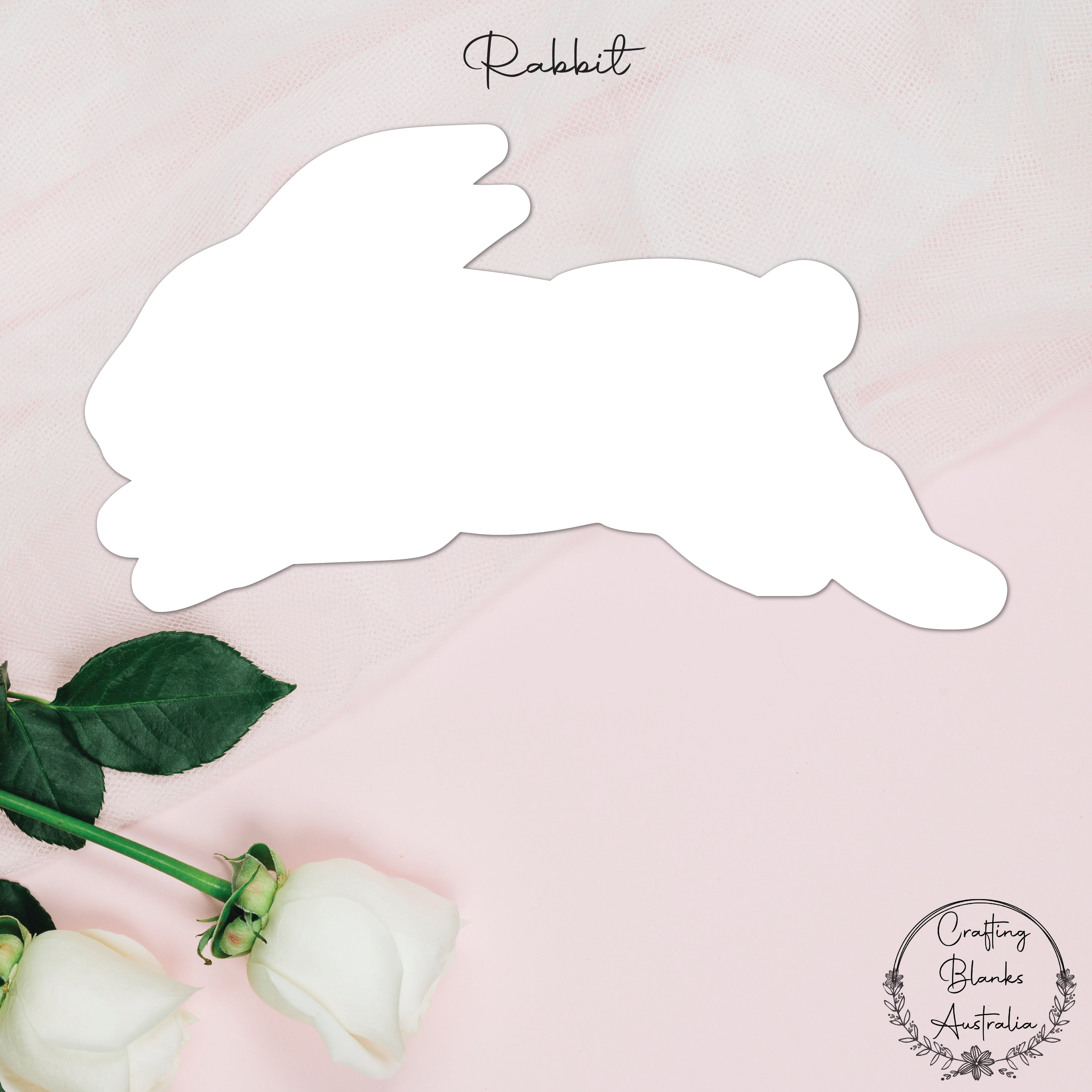 Rabbit Shapes – Crafting Blanks Australia