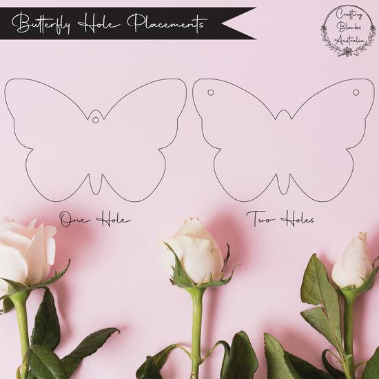 Butterfly • Blank Shape • 50mm – Crafting Blanks Australia