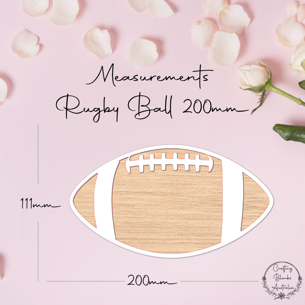 Balls • Sports Plaque • 200mm – Crafting Blanks Australia