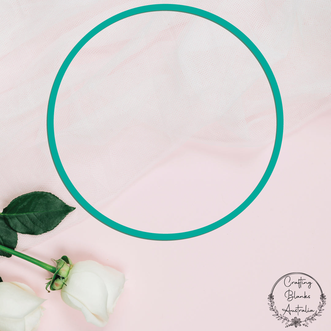 Circle • Outline Shape • 40mm – Crafting Blanks Australia