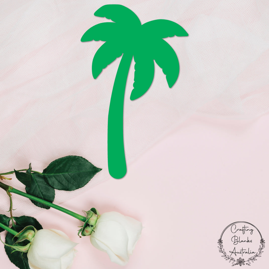 Palm Tree • Blank Shape • 70mm – Crafting Blanks Australia