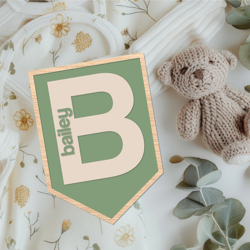 Pennant • Outline Shape • A2 – Crafting Blanks Australia