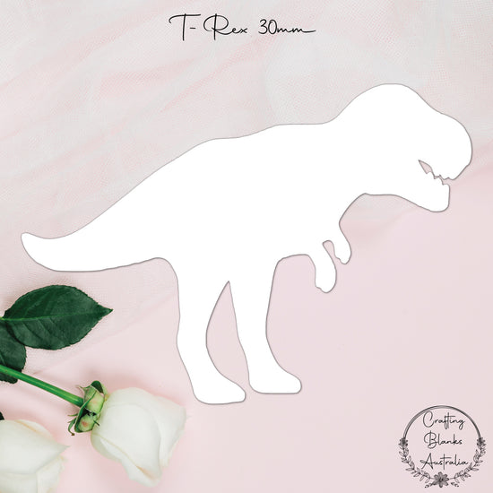 T-Rex • Blank Shape • 50mm – Crafting Blanks Australia