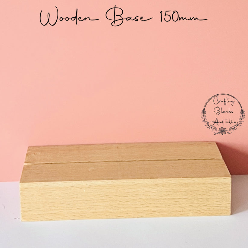 Wooden Block Base – Crafting Blanks Australia