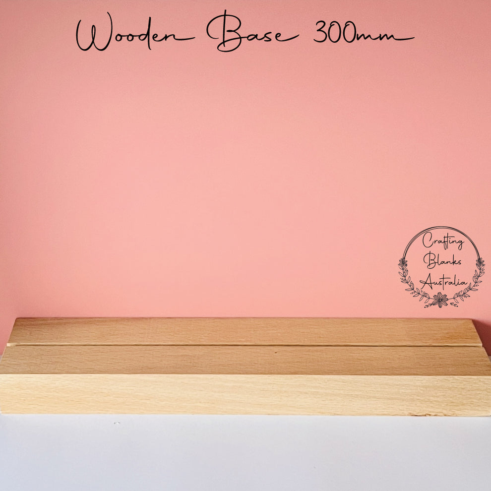 Wooden Block Base – Crafting Blanks Australia